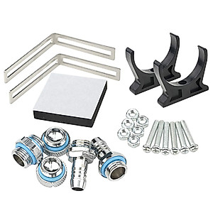 BXQINLENX 600L/H 19W DC12V CPU Cooling Heat Exchanger Water Pump Tank 86 ml CO2 Cooler