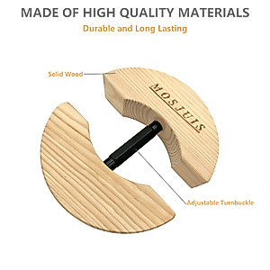 MOSJUIS Hat Stretcher Adjustable to All Hats Size Hat Stretchers for Fitted Hats Hat Shaper for Men Cowboy Hats Baseball Caps