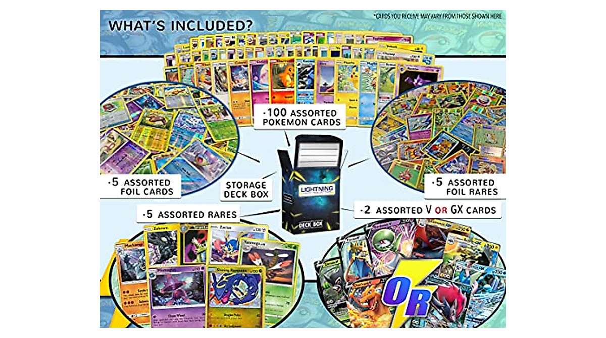 Lightning Ultimate Rare Card Bundle - 100+ Cards Inside