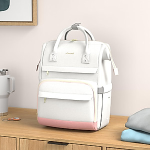 LOVEVOOK Laptop Backpack for Women Work Backpack Purse 15.6 Inch Travel Bookbag Nurse Teacher Bag