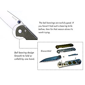 LAND Knives 910 911 912 913 Pocket Folding Knife 12C27 Sandvik Blade Portable Survival Fishing EDC Tool (911)