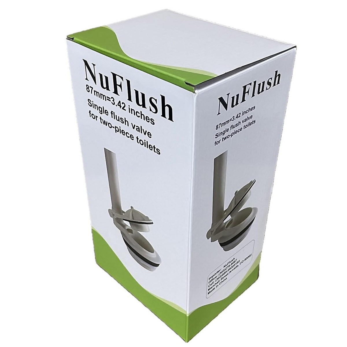 American Standard Champion 4 Toilet Replacement Kit Two Piece Flush Valve with NuFlush Adjustable Hight Fill Valve