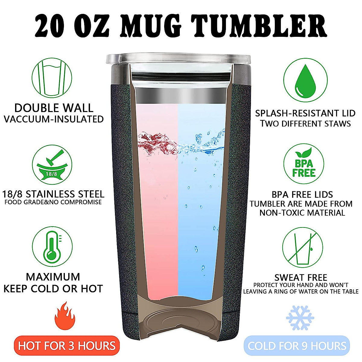 Fufandi Best Bonus Mom Ever Tumbler - Bonus Mom Gifts - Funny Birthday Mothers Day Christmas Gifts for Bonus Mom, Stepmom, Mother in Law from Daughter Son - Tumbler Cup 20oz