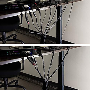 Power Gear 4-Inch Zip Ties, 100 Pack, Durable Nylon, Self-Locking, 18 Lbs. Tensile Strength, 7/8 Inch Maximum Diameter, Clear, 51225