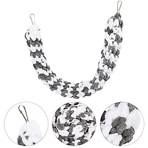 Alipis Hamster Toys Ferret Toys Bird Toy Handmade Sugar Glider Toys Pet Hamster Cotton Rope Toy Climbing Perch Cage Accessory Toy Rat Climbing Ladder Toys Hamster Toy Hamster Toys Ferret Toys