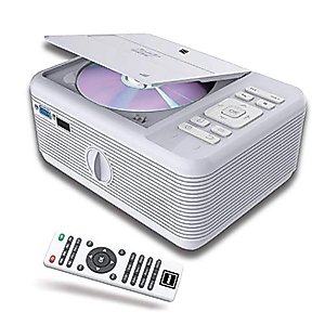 RCA RPJ140 Bluetooth FHD Projector with DVD Player (Renewed)