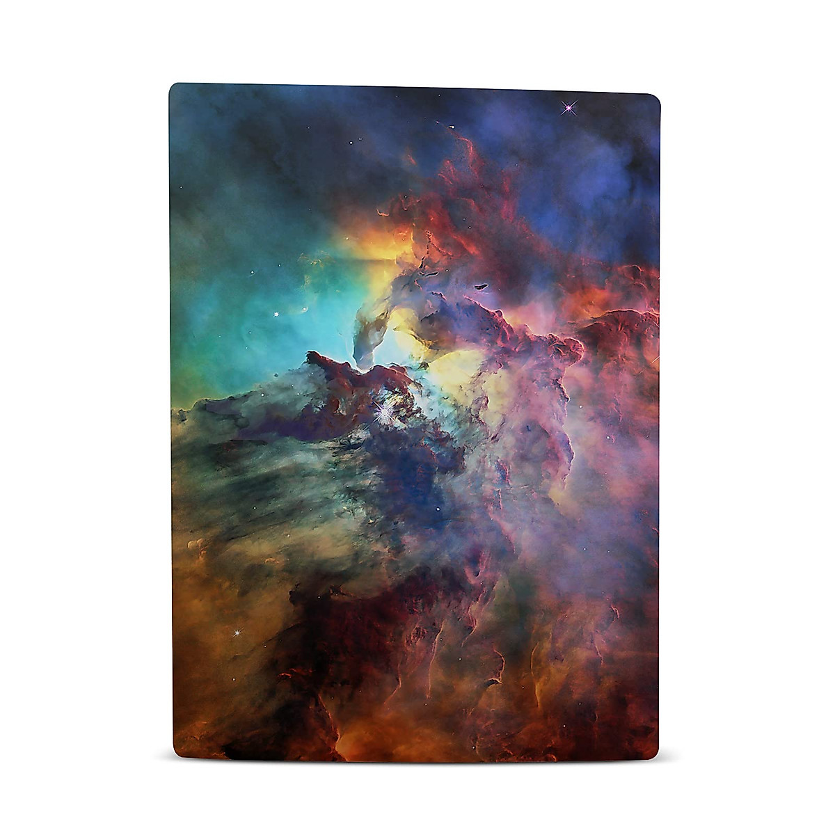 Head Case Designs Officially Licensed Cosmo18 Lagoon Nebula Art Mix Vinyl Faceplate Sticker Gaming Skin Decal Compatible With Sony PlayStation 5 PS5 Digital Edition Console and DualSense Controller