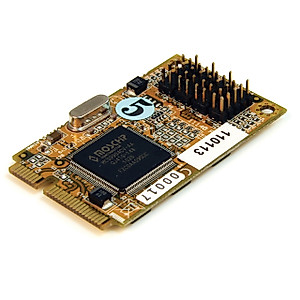 StarTech.com 4 Port RS232 Mini PCI Express Serial Card w/ 16650 UART (MPEX4S552)