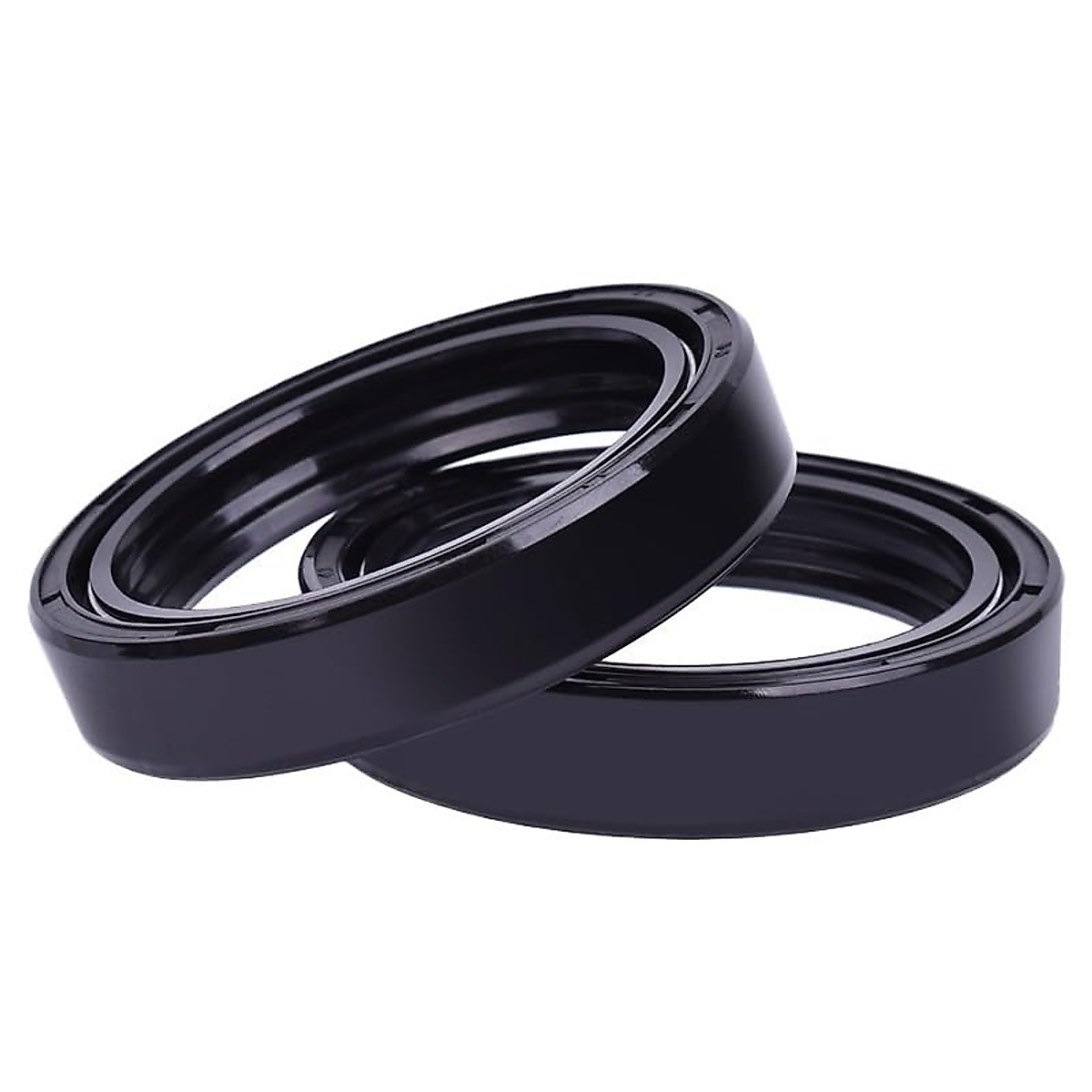 43x55x11 Front Fork Damper Oil Seal 43 55 Dust Cover For B-MW K1300GT Premium K1300 K 1300 GT Exclusive Edition ABS K1300S 1300 S (Color : 4pcs seal 4pc cover)