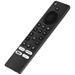 NS-RCFNA-21 Replacement Voice Remote Control fit for Insignia TV NS-50DF710NA21 NS-55DF710NA21 NS-32DF310NA19 NS-40D510NA21 NS-43DF710NA21 NS-32D510NA19 NS-50DF711SE21 NS-RCFNA-21 NS50DF710NA21