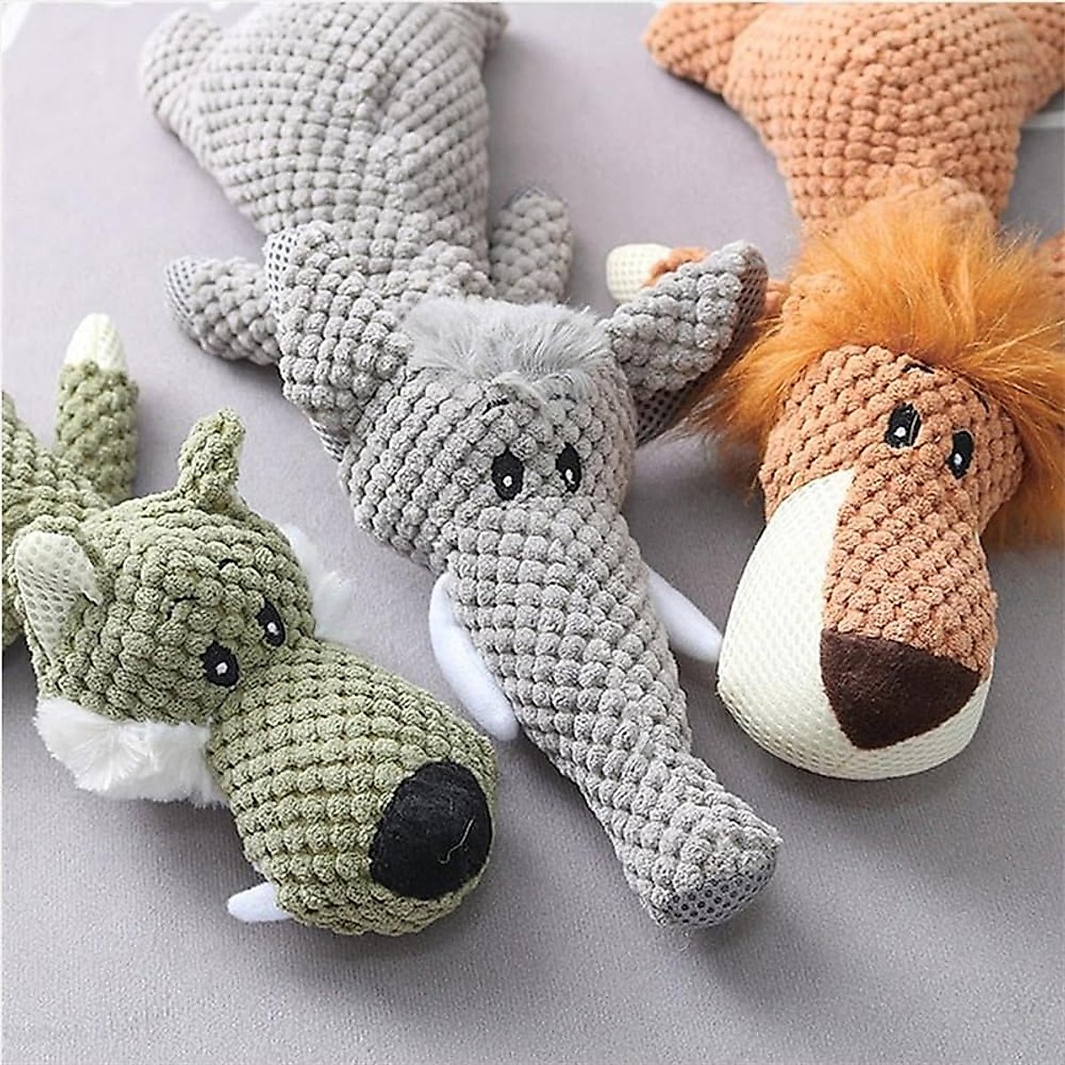 WUPKL Robustrabbit-Designed for Heavy Chewers Guarantee, Robust Rabbit Dog Toy, Invincible Robustrabbit Dog Chew Toy Innovative Teeth Cleaning (Wolf)