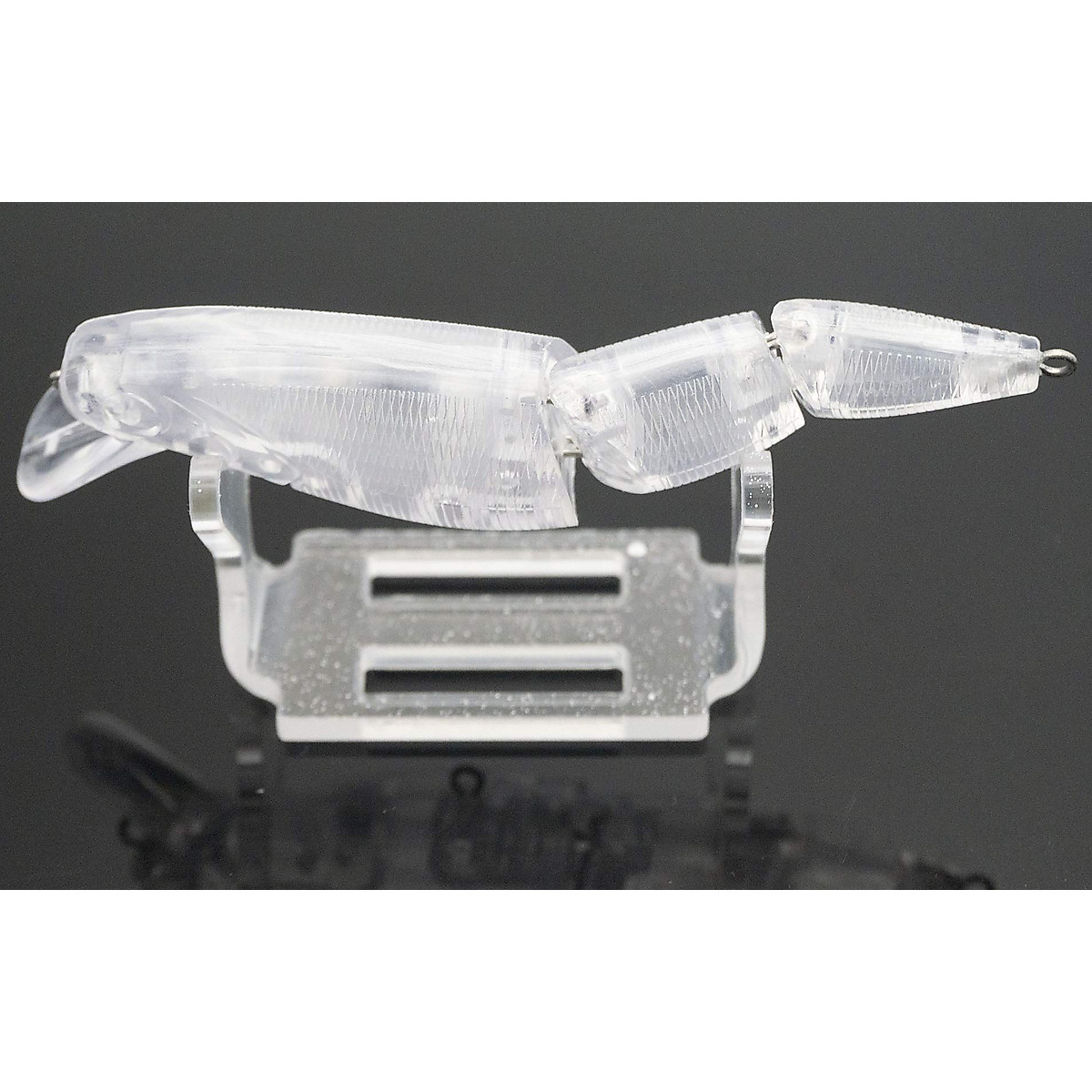 10pcs Unpainted swimbait Fishing Lure Body 110mm 13.27g 3sections Blank Clear Hard Lures 8075