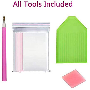 TUMOVO Angel Girl Diamond Painting DIY 5D, Numbering Kit, Crystal Rhinestone Diamond Painting Forest，Flower，Butterfly Pictures Full Moon Artwork Home Decor Adults Kid Nordics Boho Gift(12''Wx 16''H)