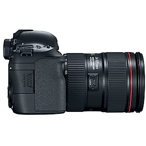 Canon EOS 6D Mark II DSLR Camera w/EF 24-105MM F/4 L is II USM Zoom Lens + 128GB Memory + Case + Tripod + Filters (34pc Bundle) (Renewed)