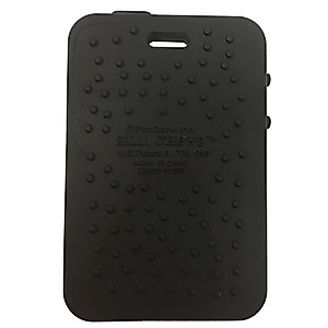 Silli Chews Cute Baby Teether Cell Phone Kids Pretend Play Toy Fake Phone for Babies Telephone Mobile Safe Silicone Teething Toy Infant Pain Relief Apple Black Smart Chatter | Silly Chew Toy