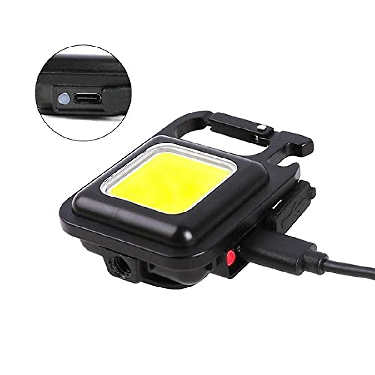 ZEROYOYO Mini Vintage Metal Hanging Lanterns 3600mAh Battery Warm Light Led Camp Lantern Rechargeable Lightweight Tent Light for Outdoor