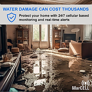MarCELL Cellular Temperature, Humidity & Power Monitor (Verizon) - Made in The USA - RVs, Pet Safety Monitoring, Second Home Monitoring, Greenhouse Monitoring,- 24/7 Monitoring & Instant Alerts