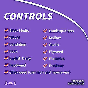 Bonide Liquid Weed & Feed 20-0-0, 32 oz Ready-to-Spray Weed Control and Fertilizer for Outdoor Lawn & Garden Use