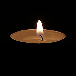 50 Pack Unscented Tea Light Candles 8 Hours Extended Burn Time Smokeless Dripless Paraffin Wax Tealight Candles in Bulk Small Votive Candle for Shabbat, Home Decorative