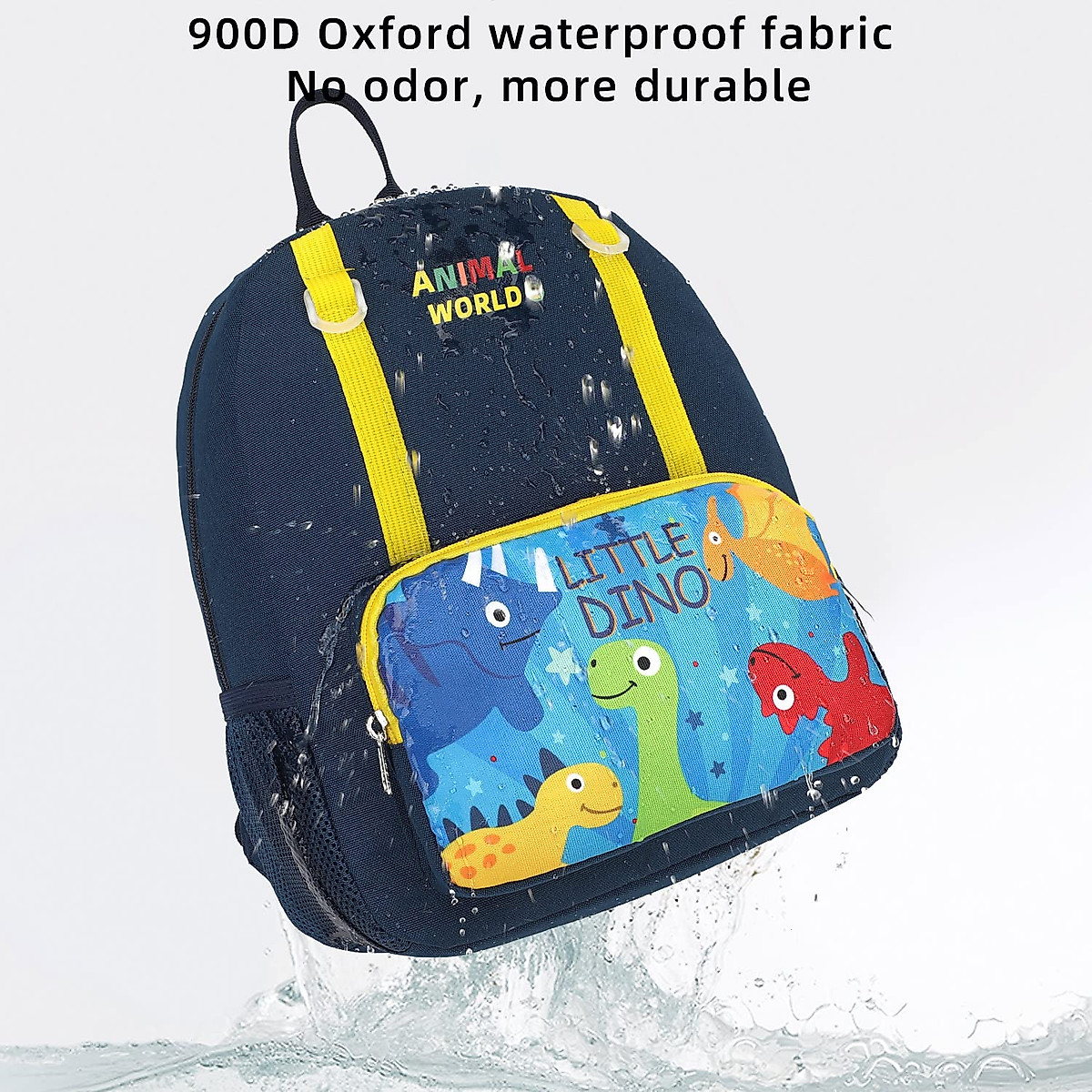 willikiva Cute Dinosaur Kids backpack for Girls Boys Preschool kids 3-5 Toddler(Dinosaur)