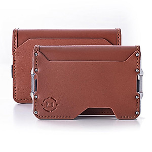 DANGO PRODUCTS Men's Minimalist, Whiskey Brown/Satin Silver