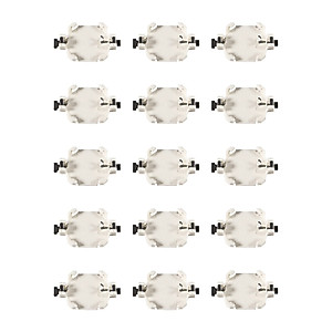 Alinan 15pcs CR1616 SMT Button Battery Holder Portable Battery for Gameboy GB GBC GBA Game Card Battery Button Cell Coin Holder Socket
