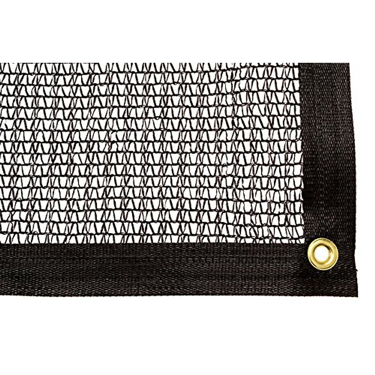 Be Cool Solutions 40% Black Outdoor Sun Shade Canopy: UV Protection Shade Cloth| Lightweight, Easy Setup Mesh Canopy Cover with Grommets| Sturdy, Durable Shade Fabric for Garden, Patio & Porch 12'x20'