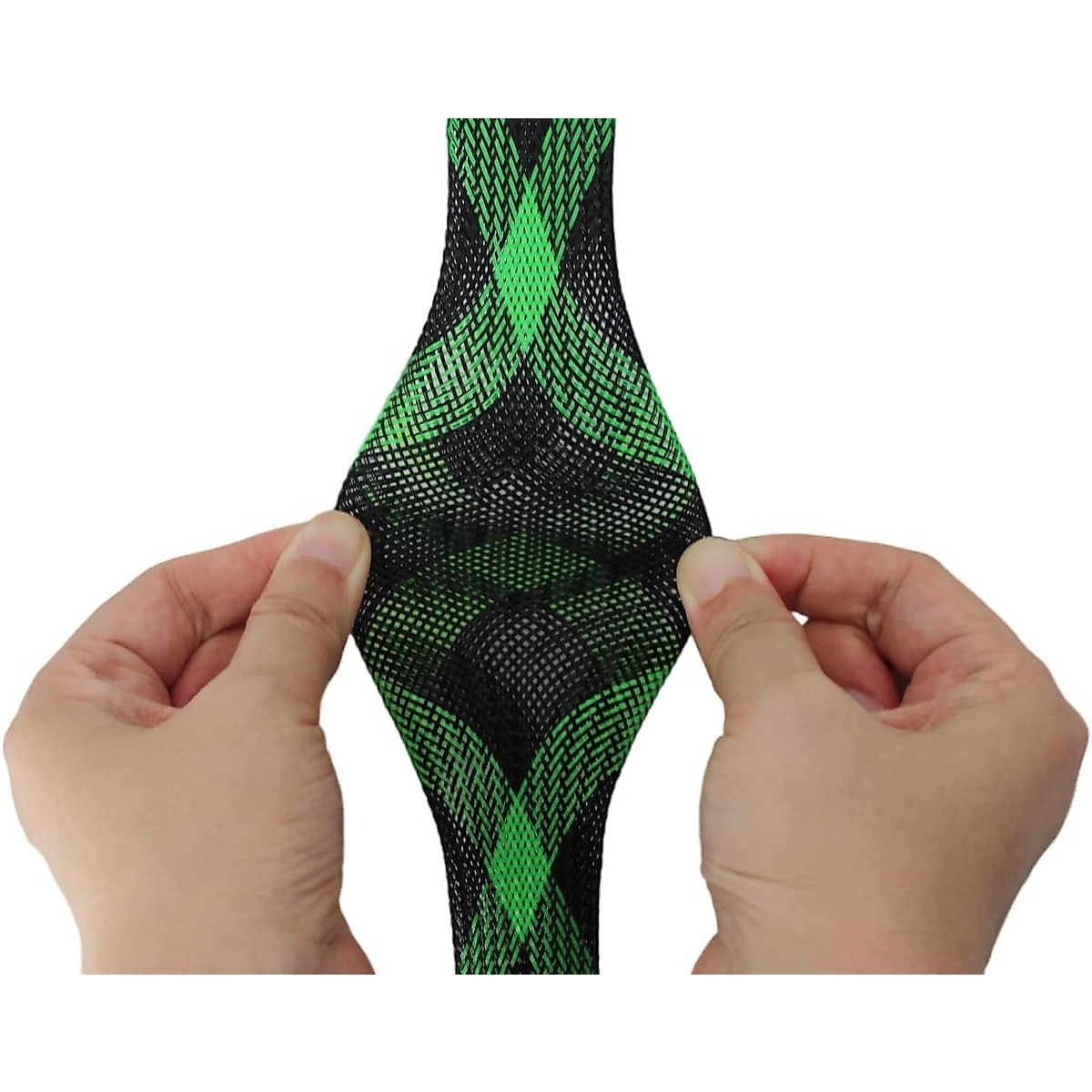 Anzeho Rod Socks Fishing Rod Sleeve 6Pcs Fishing Pole Protect Cover Braided Mesh 67 inches for Spinning Fishing Rod, Casting Rods Glove, Bait Caster Rods