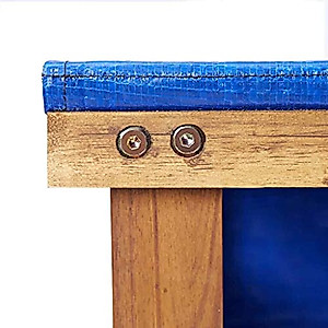 Solid Acacia Wood Firewood Storage Shed 41.3"x15"x46.5" Garden Cabin