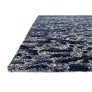 Loloi Juneau Steel/Blue 5'-0" x 7'-6" Area Rug