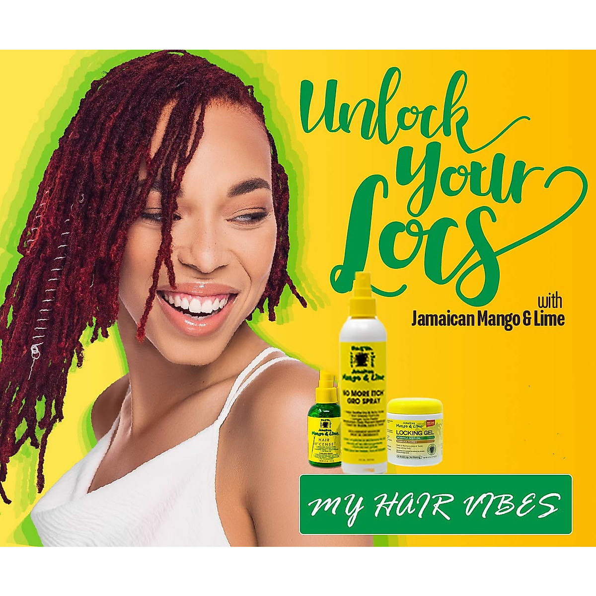 Jamaican Mango & Lime No More Itch Gro Spray 8 oz