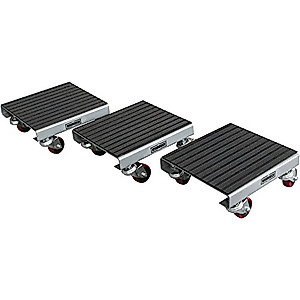 Roughneck 3-Pack Utility Dolly Set - 1,500Lb. Capacity, Steel