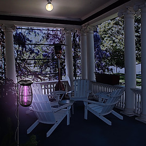 Pest Sniper Bug Zapper Indoor Outdoor, Electronic Mosquito Zapper Fly Zapper,Works for Mosquitoes, Gnats, Aedes, Midges, Moths, Fruit Flies, Wasps and Other Flying Insects