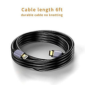 USB-C(The Source) to Mini Displayport Cable, 4K@60hz 6ft Male to Male USB C to Mini DP Video Convert Cable Compatible with USB-C Devices Connect to LED Cinema Display etc Enabled Mini DP Monitors