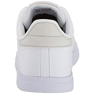 adidas Women's Courtpoint Cl X Tennis Shoe, White/White/Orbit Grey, 10