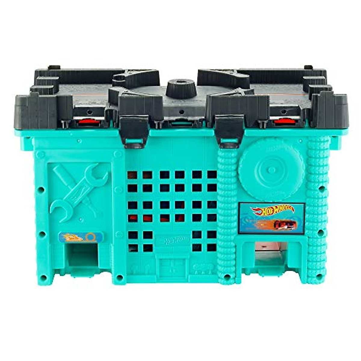 Hot Wheels City Town Center Play Set Idea for Ages 4 to 8 Years 2-Sided with Mechanic Shop, Roundabout, Street Lights Connects to Other Sets