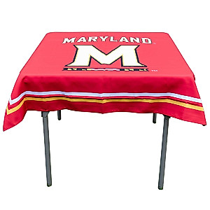 College Flags & Banners Co. Maryland Terrapins Logo Tablecloth or Table Overlay