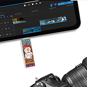 Flash Drive, Portable USB 2.0 Flash Drive with Cute Cat Pattern, Thumb Drives Memory Stick Data Storage Pen Drive for Computer Laptop(128GB)