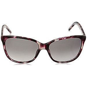Marc Jacobs Women's MARC78/S Oval Sunglasses, Pink Havana/Gray Gradient, 57 mm