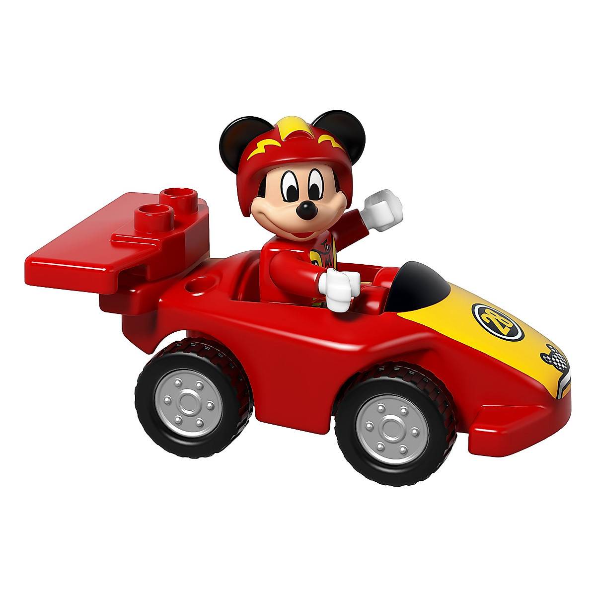 LEGO DUPLO Brand Disney 6174752 Mickey Racer 10843 Building Kit (15 Piece)