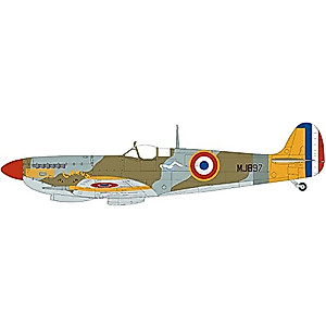 Airfix Supermarine Spitfire MK IXc 1:24 WWII Military Aviation Plastic Model Kit A17001