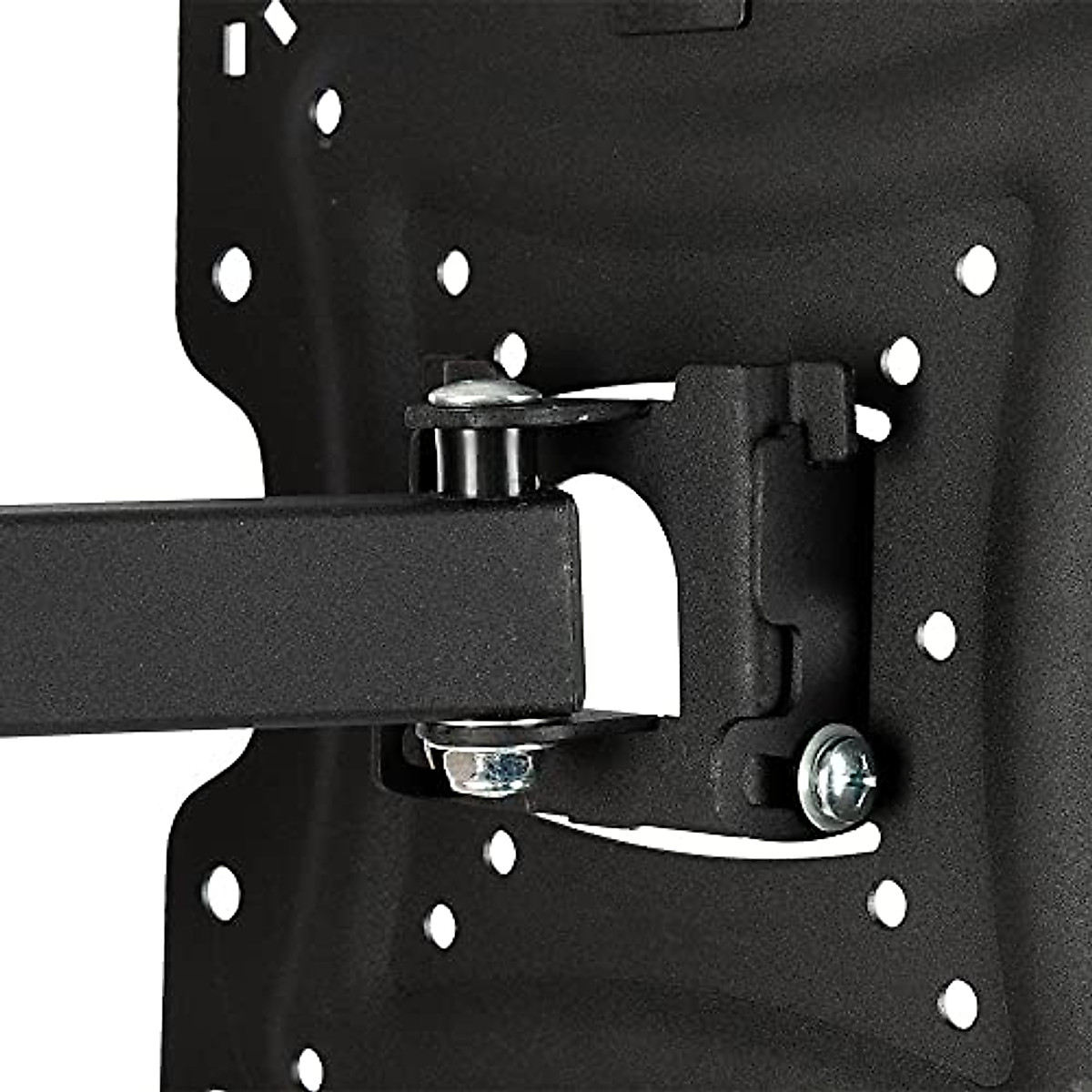 Stainless Steel Portable Monitor Stand for Most 14-55 Inches Flat Curved TVs,Universal TV Wall Bracket up to 30KG Tilting Height Adjustable, Max VESA 400x400mm