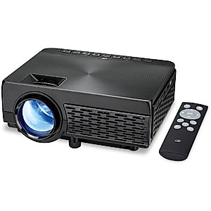 GPX Mini Projector with Bluetooth, USB and Micro SD Media Ports, Includes Remote (PJ300B)