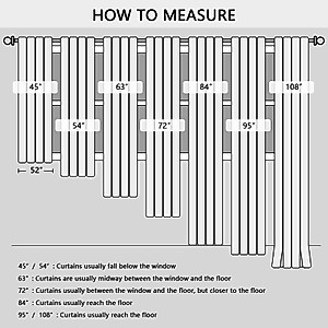 MYSKY HOME Yellow Blackout Curtains for Living Room Bedroom Curtains 84 Inches Long Grommet Room Darkening Window Curtains Thermal Insulated Single Panel Curtains 52 x 84 Inch, Mustard Yellow