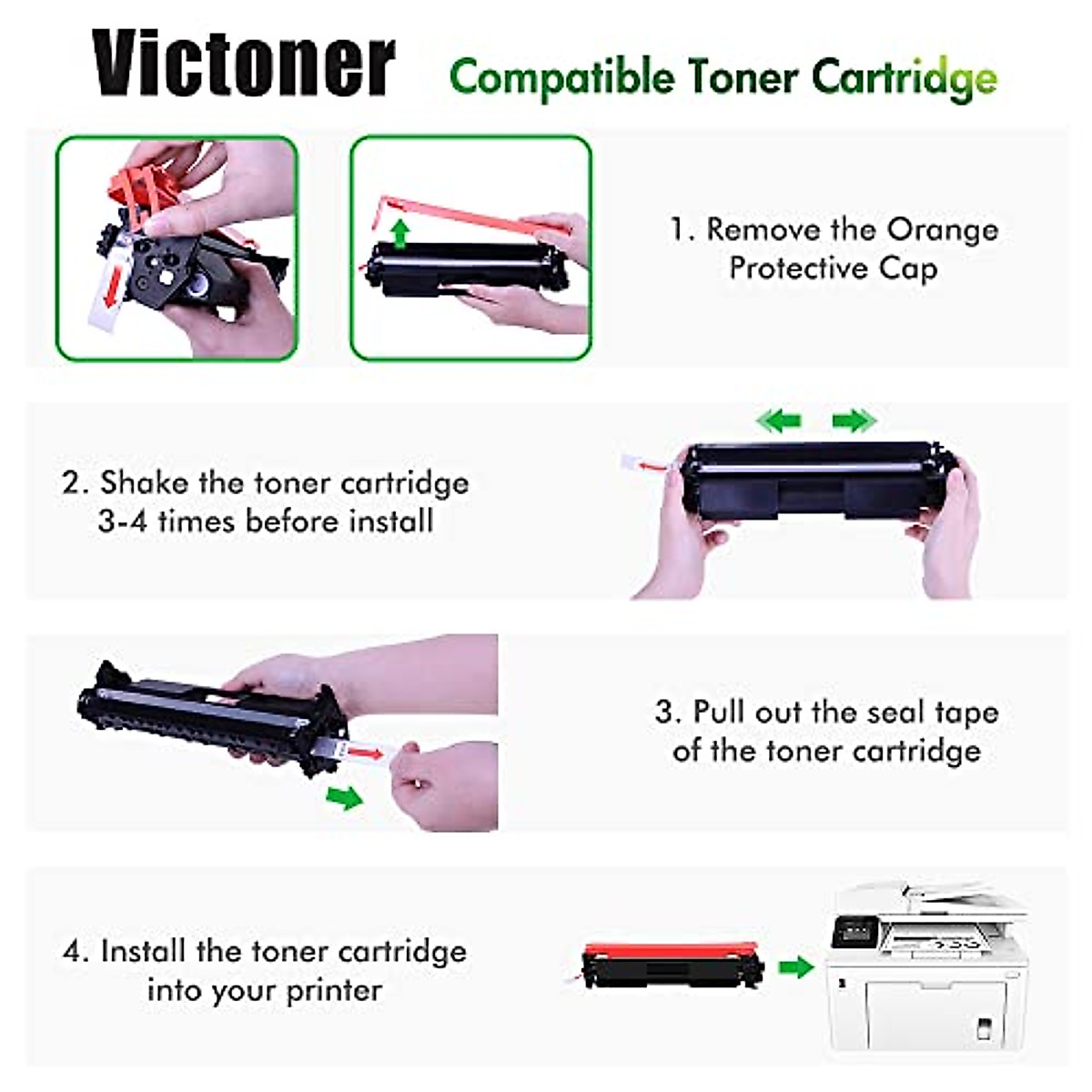 051 Black Toner Cartridge 2-Pack Compatible Replacement for Canon 051 051H CRG051 for Canon imageCLASS MF269dw MF267dw MF264dw MF266dn MF263dn LBP162dw LBP161dn LBP1692dwkg Printer