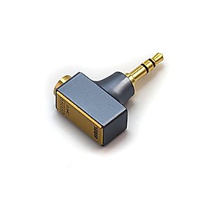 DD ddHiFi All-New DJ44C Aluminum Version 4.4mm Balanced Female to 3.5mm Male Headphone Jack Adapter, Audio Converter for Your 4.4mm Earphone/Headphone