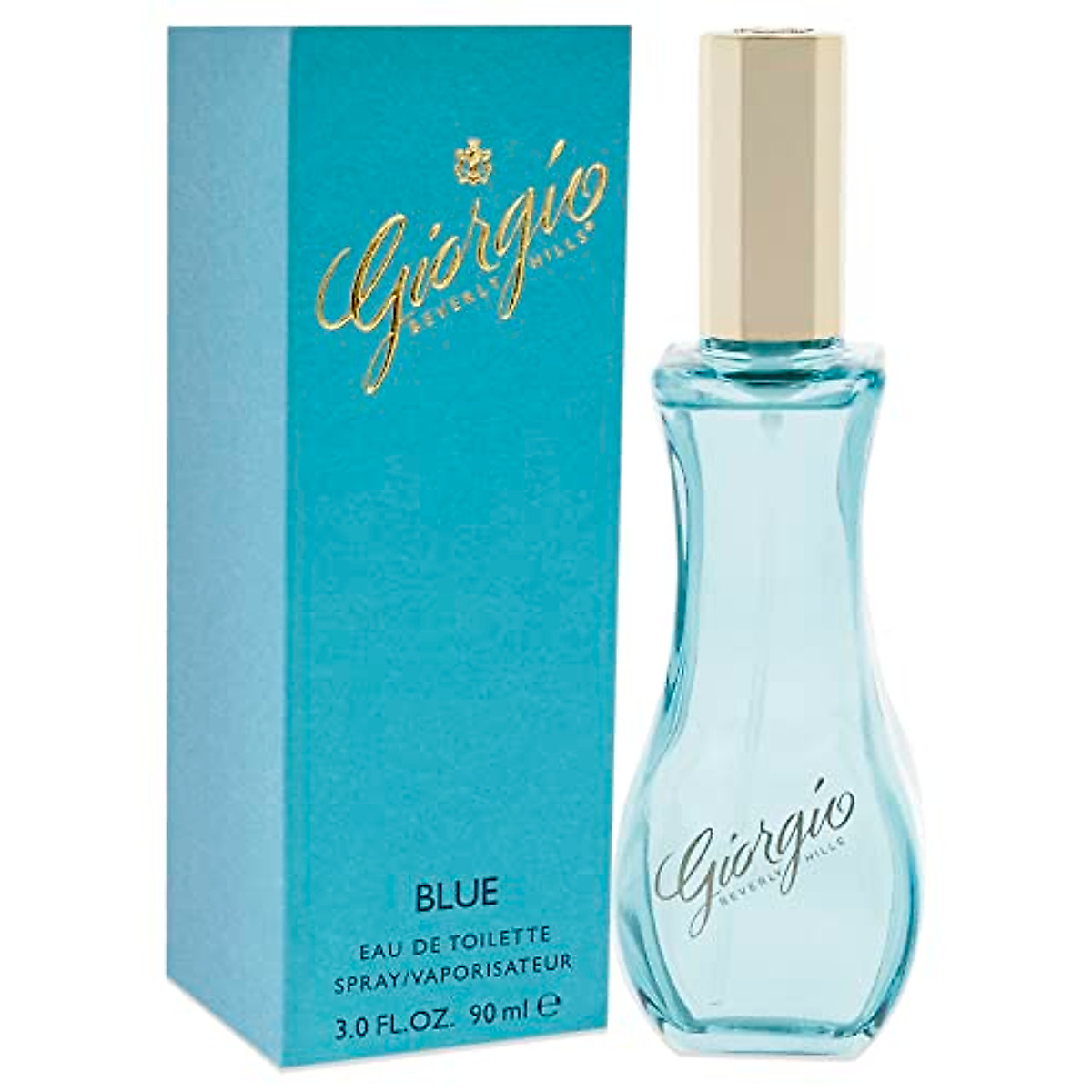 GIORGIO BEVERLY HILLS Giorgio Blue Eau De Toilette Spray for Women 3.0 Ounce (GBH-BLU-F-00-090-02)