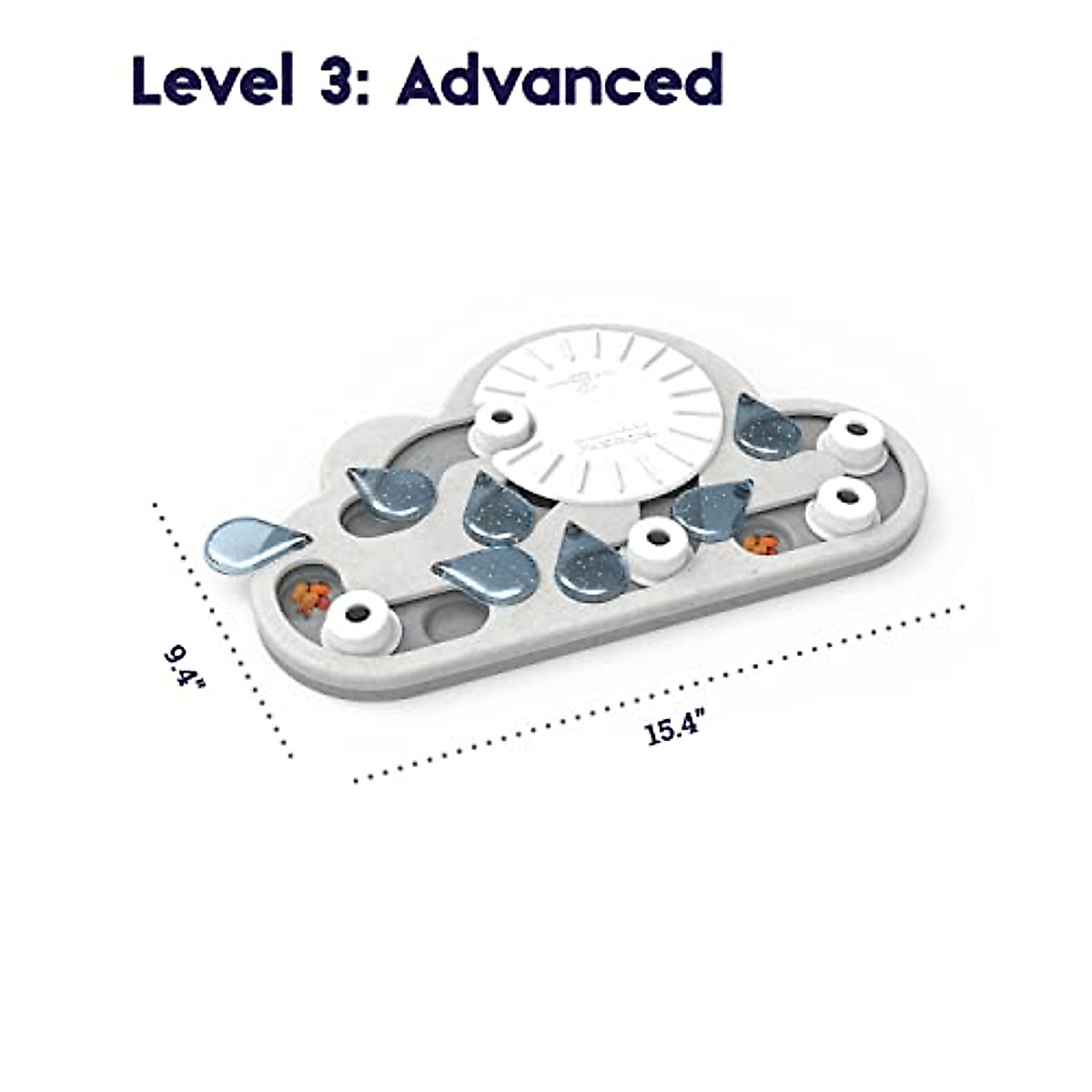 Catstages Nina Ottosson Rainy Day Puzzle & Play - Interactive Cat Treat Puzzle