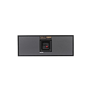 Klipsch R-52C Powerful Detailed Center Channel Home Speaker - Black