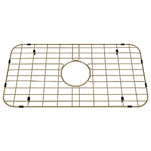 Lonsince Gold Sink Protector,24 15/16" X 13 1/8" Kitchen Sink Grid Gold,Stainless Steel Sink Protector,Sink Bottom Grid,Sink Grate